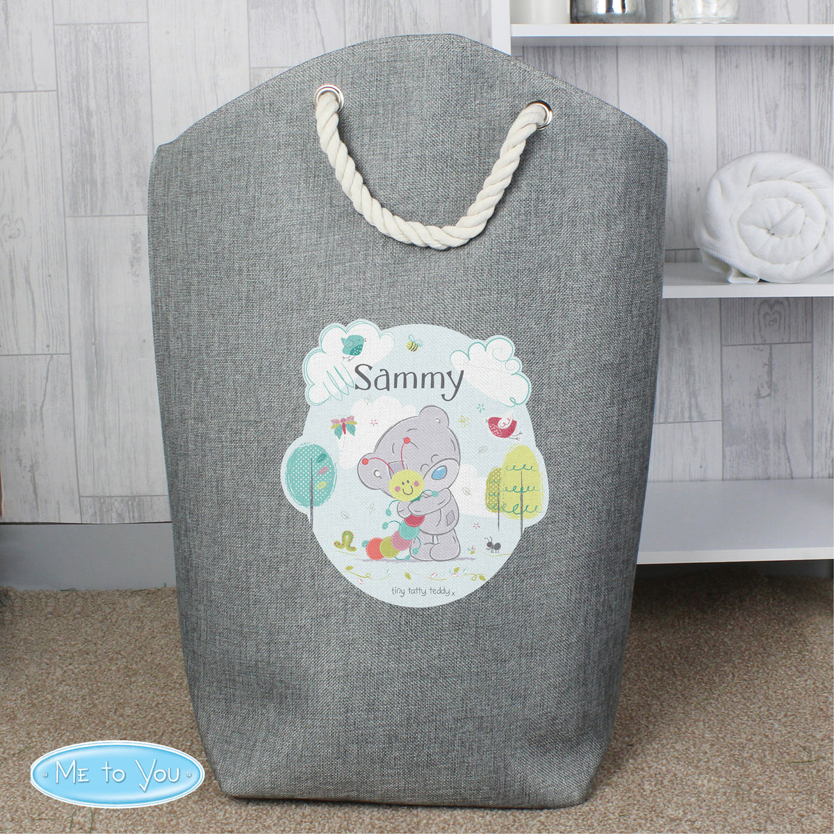 Personalised Tiny Tatty Teddy Cuddle Bug Storage Bag – One Fine Day ...